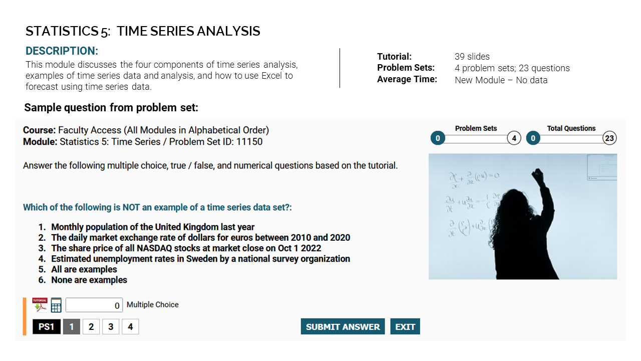 Statistics 5: Time Series Tutorial and Problem Sets Now Available ...